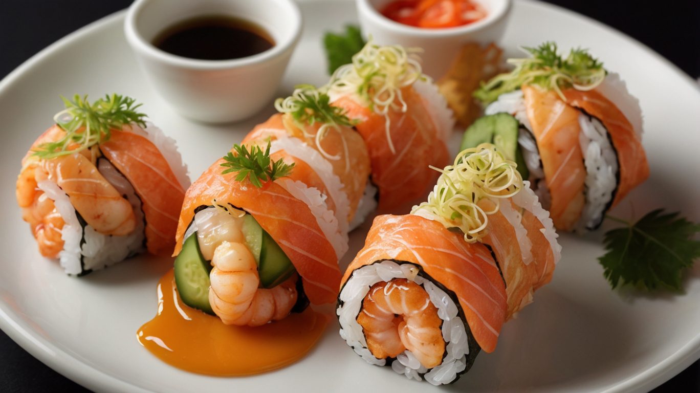 Temaki Frito de Camarão e Salmão 🍣🔥 – A versão brasileira irresistível ...